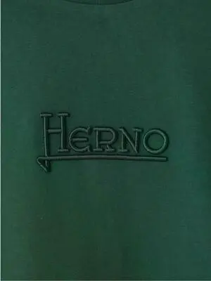 Herno Logo-embroidered T-shirt