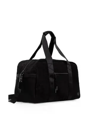 Karl Lagerfeld Monogram-embossed Holdall Bag