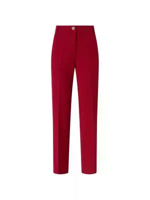 Pinko Pressed-crease Tailored Trousers - Red