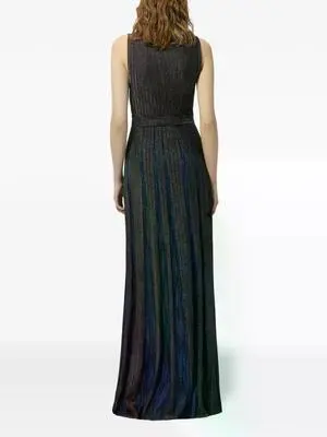 Missoni Metallic-thread Belted Maxi Dress