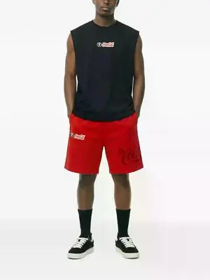 AAPE BY *A BATHING APE X Coca-cola Logo-patch Shorts