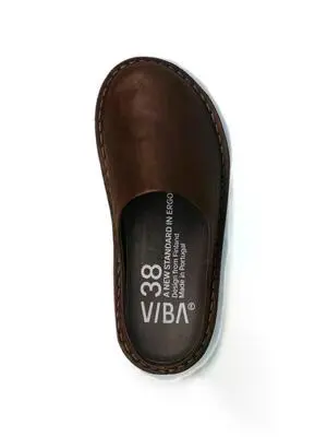 VIBAE Roma Contrast-stitch Mules