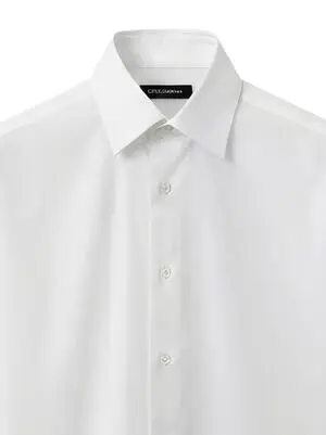 Dolce & Gabbana Poplin Button-up Shirt - White