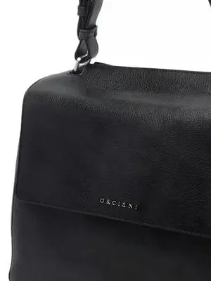Orciani Sveva Leather Medium Handbag