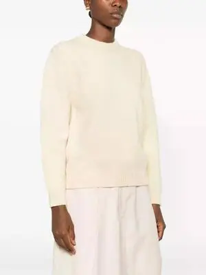 JIL SANDER Ribbed-knit Crew-neck Sweater