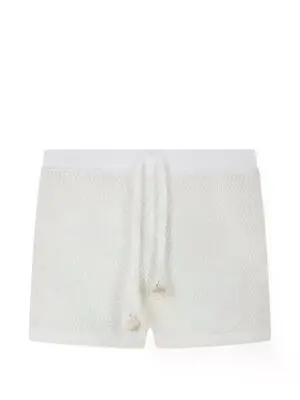 PIN-UP STARS Crochet Drawstring Shorts