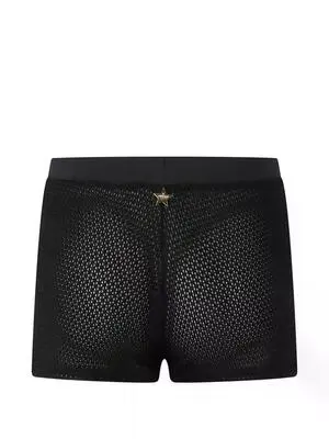 PIN-UP STARS Crochet Drawstring Shorts