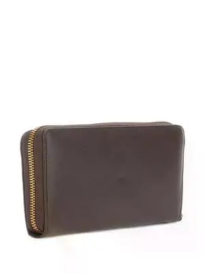 GIANNI CHIARINI Logo-embossed Leather Wallet