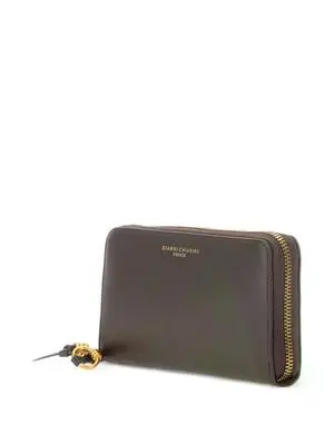 GIANNI CHIARINI Logo-embossed Leather Wallet - Brown