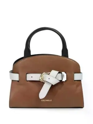 COCCINELLE Buckle-detail Shoulder Bag - Brown