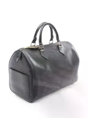 LOUIS VUITTON 1995 30 Speedy Epi-leather Holdall Bag - Black