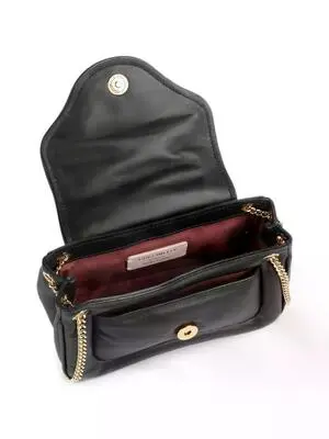 COCCINELLE Small C-me Logo-plaque Padded Shoulder Bag