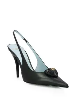 Valentino Garavani Coeur Royal Slingback Pumps