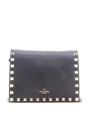 VALENTINO Valentino Garavani Rockstud Pouch Leather Mini Crossbody Bag