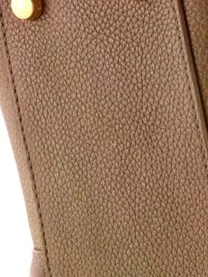 Celine 16 Top Handle Bag Grained Calfskin Satchel - Brown