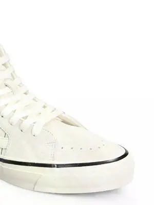 VANS X Undercover Grid Pattern High Top Sneakers