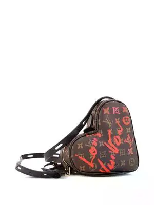LOUIS VUITTON Coeur Handbag Monogram Canvas Crossbody Bag - Brown
