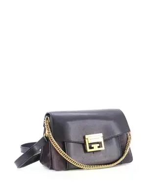 Givenchy Gv3 Flap Bag Leather Suede Small Crossbody