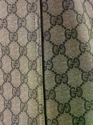 Gucci Reversible Gg Coated Canvas With Leather Medium Tote Bag