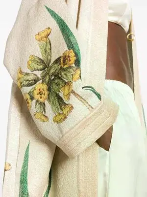 PIERRE-LOUIS MASCIA Floral Print Kimono Jacket