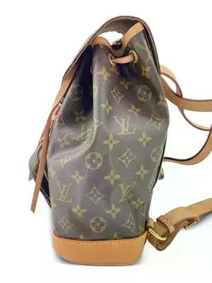 LOUIS VUITTON Montsouris Monogram Backpack - Brown