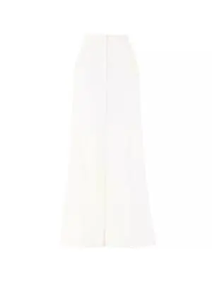 TEMPERLEY LONDON Conqueror Wide-leg Trousers - White