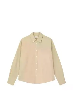 STUDIO TOMBOY Embroidered Long-sleeve Shirt - Neutrals