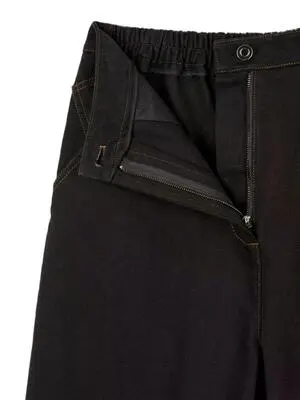STUDIO TOMBOY Contrast-stitch Cotton Trousers