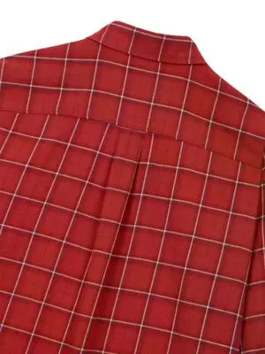 STUDIO TOMBOY Checkered Cotton Shirt