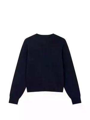 STUDIO TOMBOY Ribbed-trim Crew-neck Sweater
