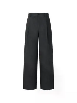 STUDIO TOMBOY Semi-oversized Pleated Trousers - Grey