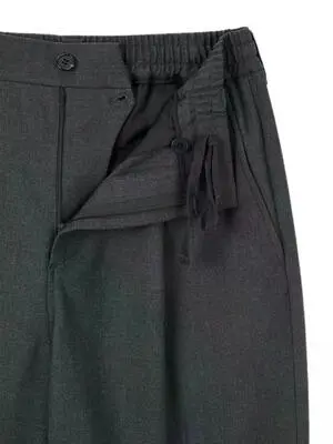 STUDIO TOMBOY Semi-oversized Pleated Trousers - Grey
