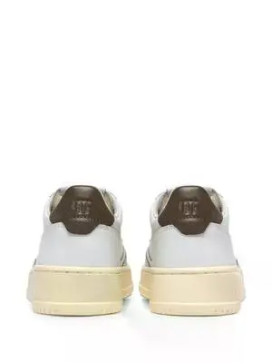 AUTRY Medalist Low Perforated Panel Sneakers - White
