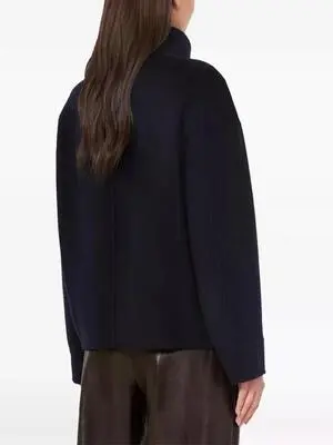 Max Mara Double-breasted High-neck Coat
