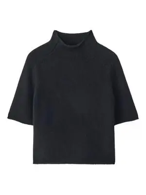 LISA YANG Fride Short-sleeve Top - Black