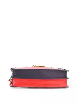 LOUIS VUITTON Trunk Clutch Epi Leather Crossbody Bag