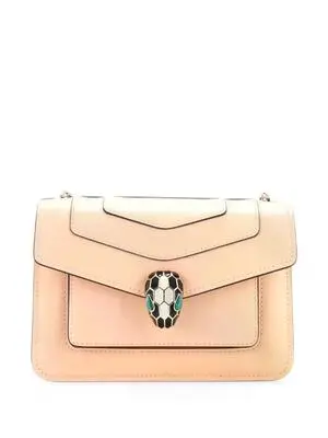 BVLGARI Serpenti Forever Leather Mini Shoulder Bag