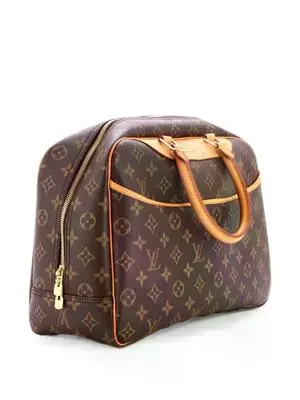 LOUIS VUITTON Monogram Canvas Deauville Handbag - Brown