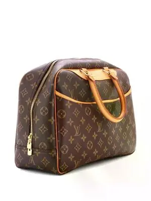 LOUIS VUITTON Monogram Canvas Deauville Handbag - Brown