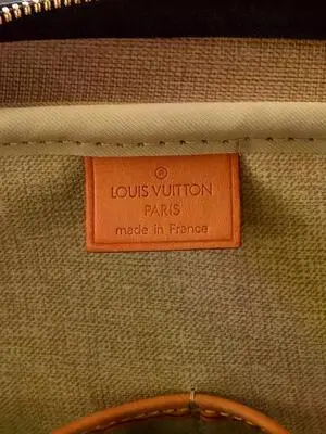 LOUIS VUITTON Monogram Canvas Deauville Handbag - Brown