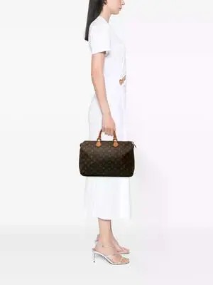 LOUIS VUITTON 2000 Monogram Speedy 35 Boston Bag