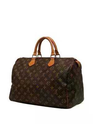LOUIS VUITTON 2000 Monogram Speedy 35 Boston Bag