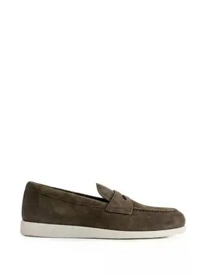 Church's Saddle Suede Loafers - Green