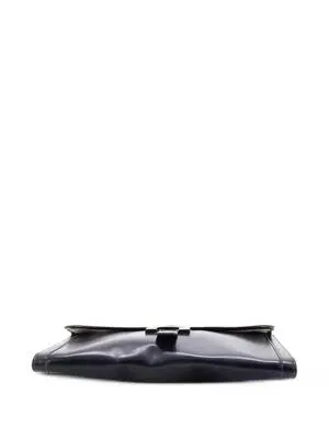 Hermès Jige Box Calf Gm Clutch Bag - Blue