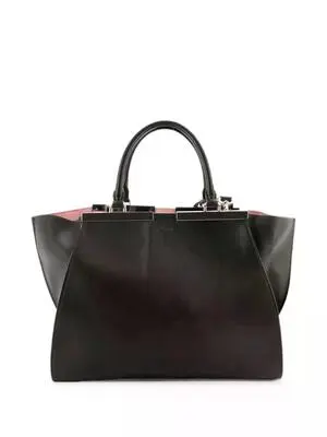 Fendi 3 Jours Leather Satchel - Green