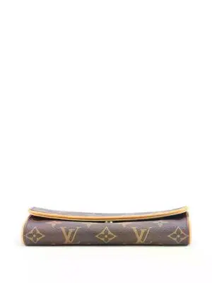 LOUIS VUITTON Twin Handbag Monogram Canvas Pm - Brown