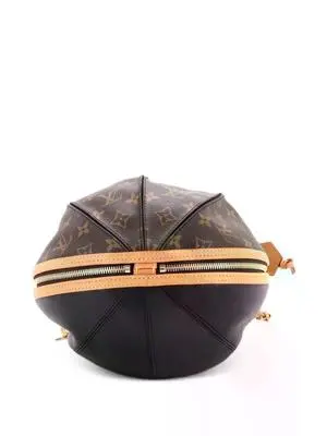 LOUIS VUITTON Monogram Canvas And Leather Satchel - Black