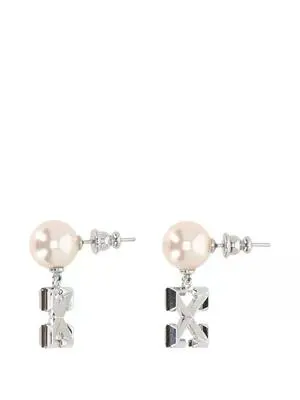 Off-White Faux-pearl Earrings
