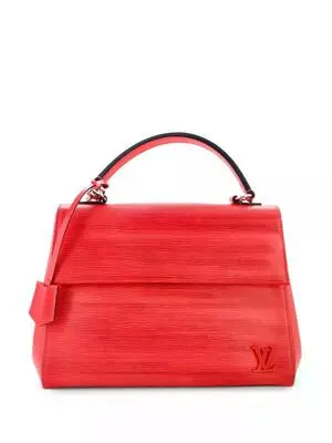 LOUIS VUITTON Cluny Satchel Epi Leather Mm Top Handle Bag - Red