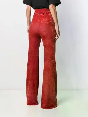 ELLERY Flared Velvet Trousers